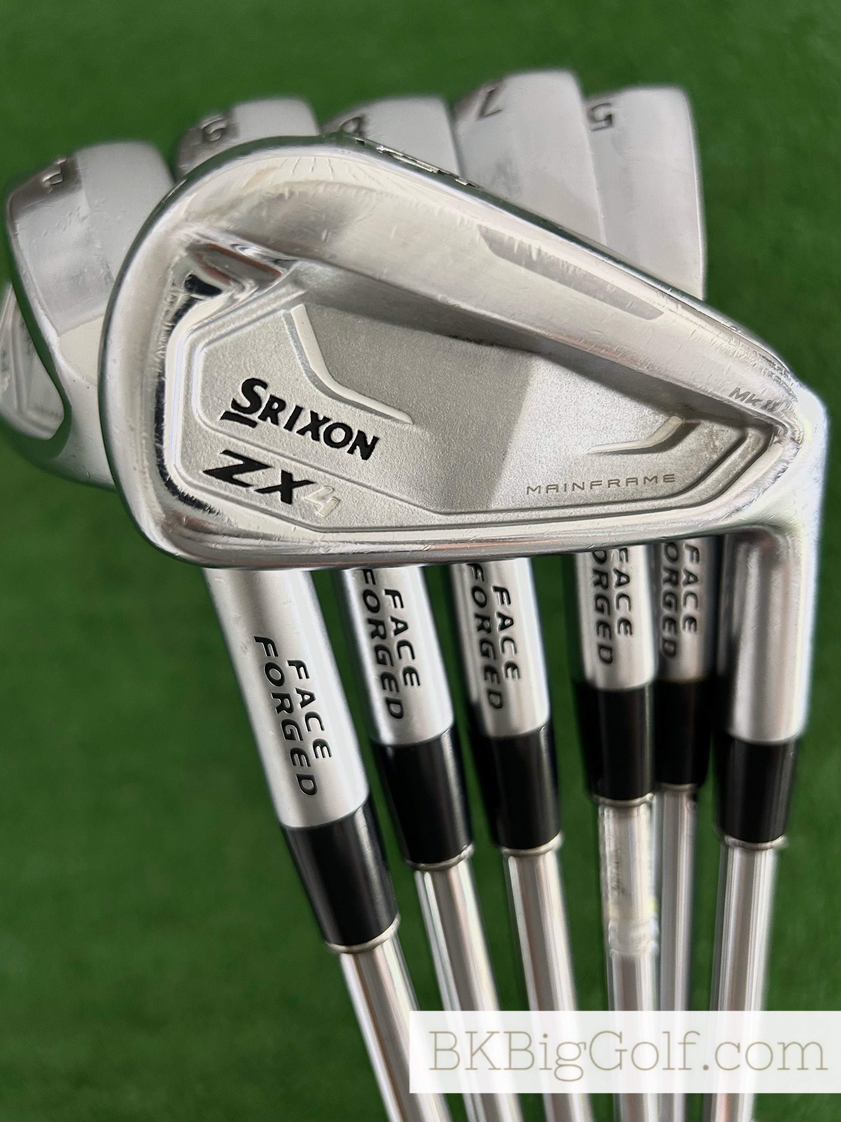 Srixon ZX4 Mkii Forged Iron Set 5-P / KBS Tour Lite Regular – BKBigGolf