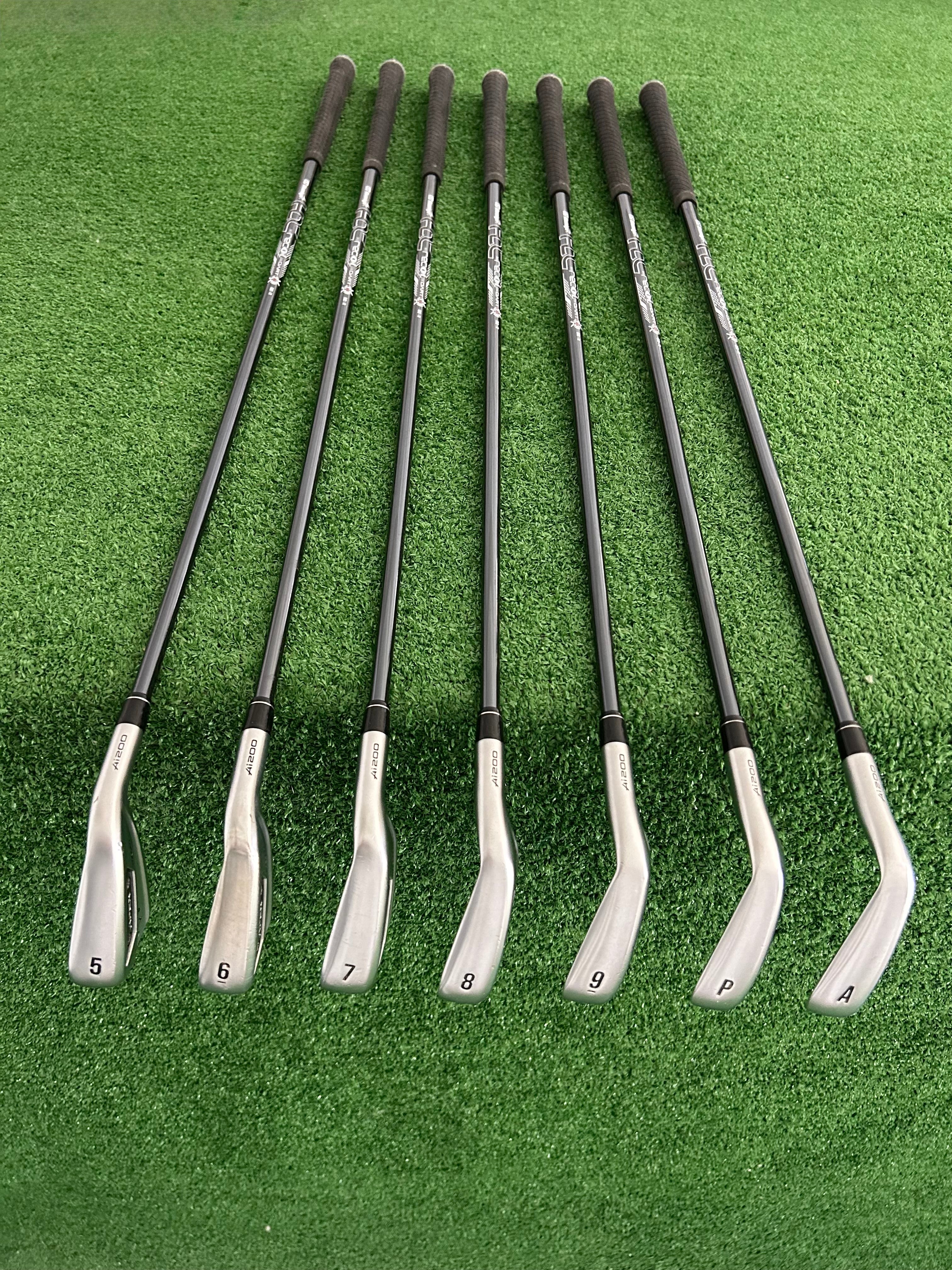 Callaway Apex Ai200 ‘24 Forged Iron Set 5-A / Recoil HDC 80 Regular Gr – BKBigGolf